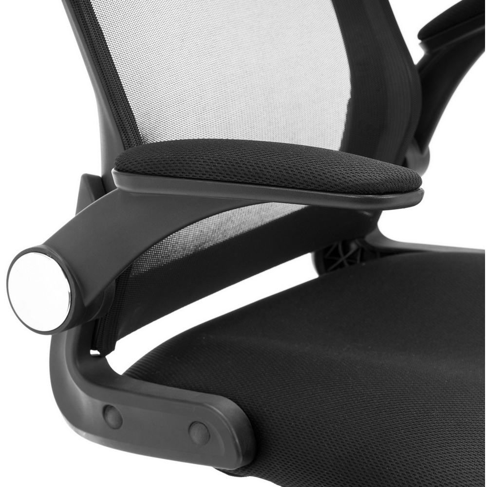 Julian Bowen Imola Black Mesh Swivel Office Chair | Wilko