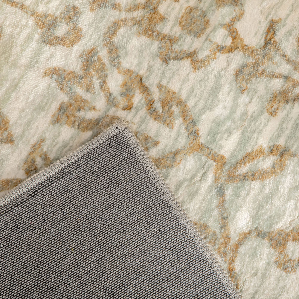 Portland Cream Floral Rug 230 x 160cm | Wilko