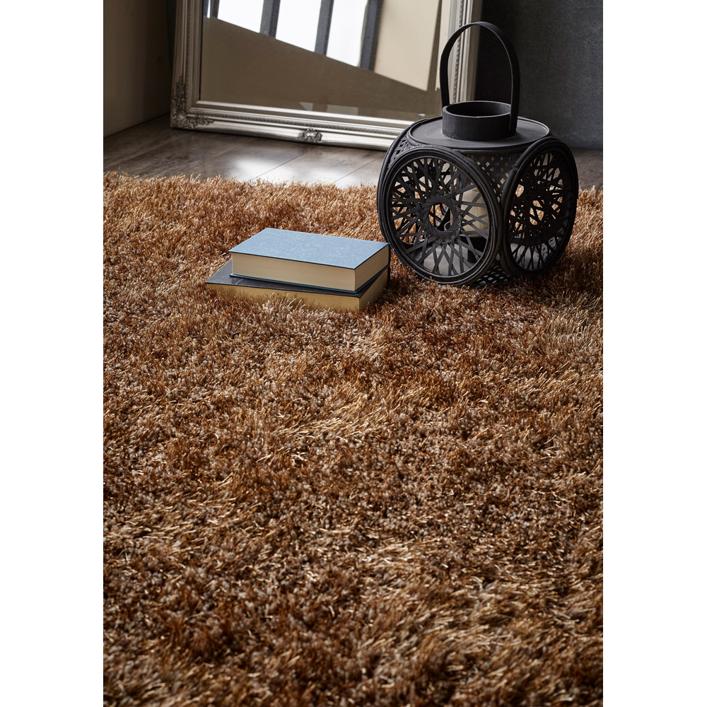Origins Ritzy Mocha Rug 160 x 230cm | Wilko