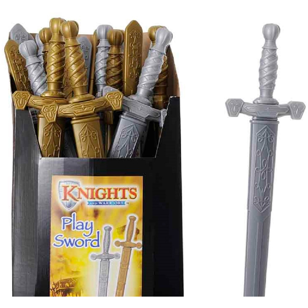 Single Knights and Warriors Play Sword Toy in Assorted styles | Wilko
