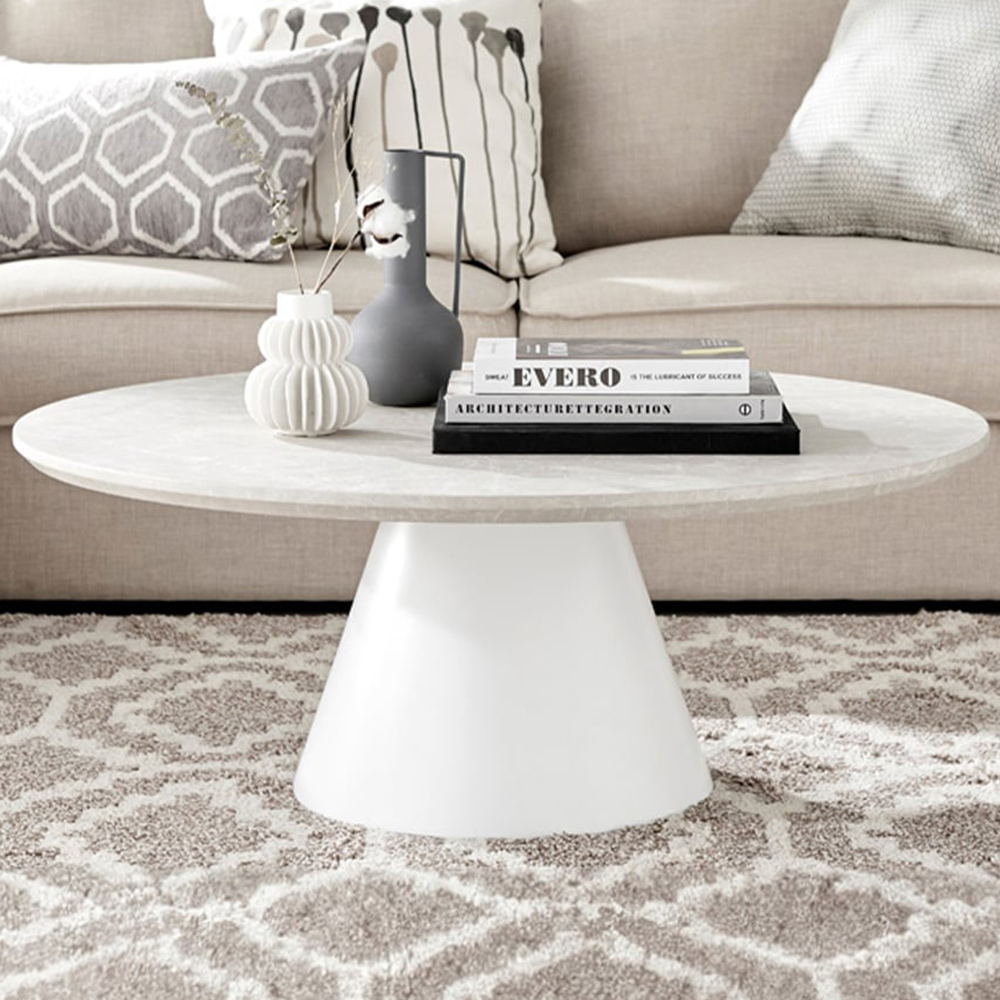 Stone effect coffee table store