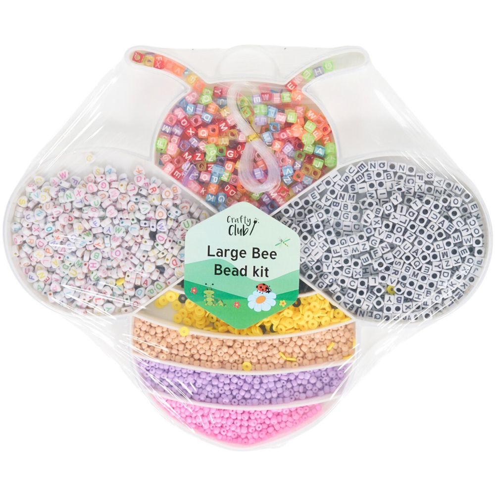 Large Bee Bead Kit | Wilko
