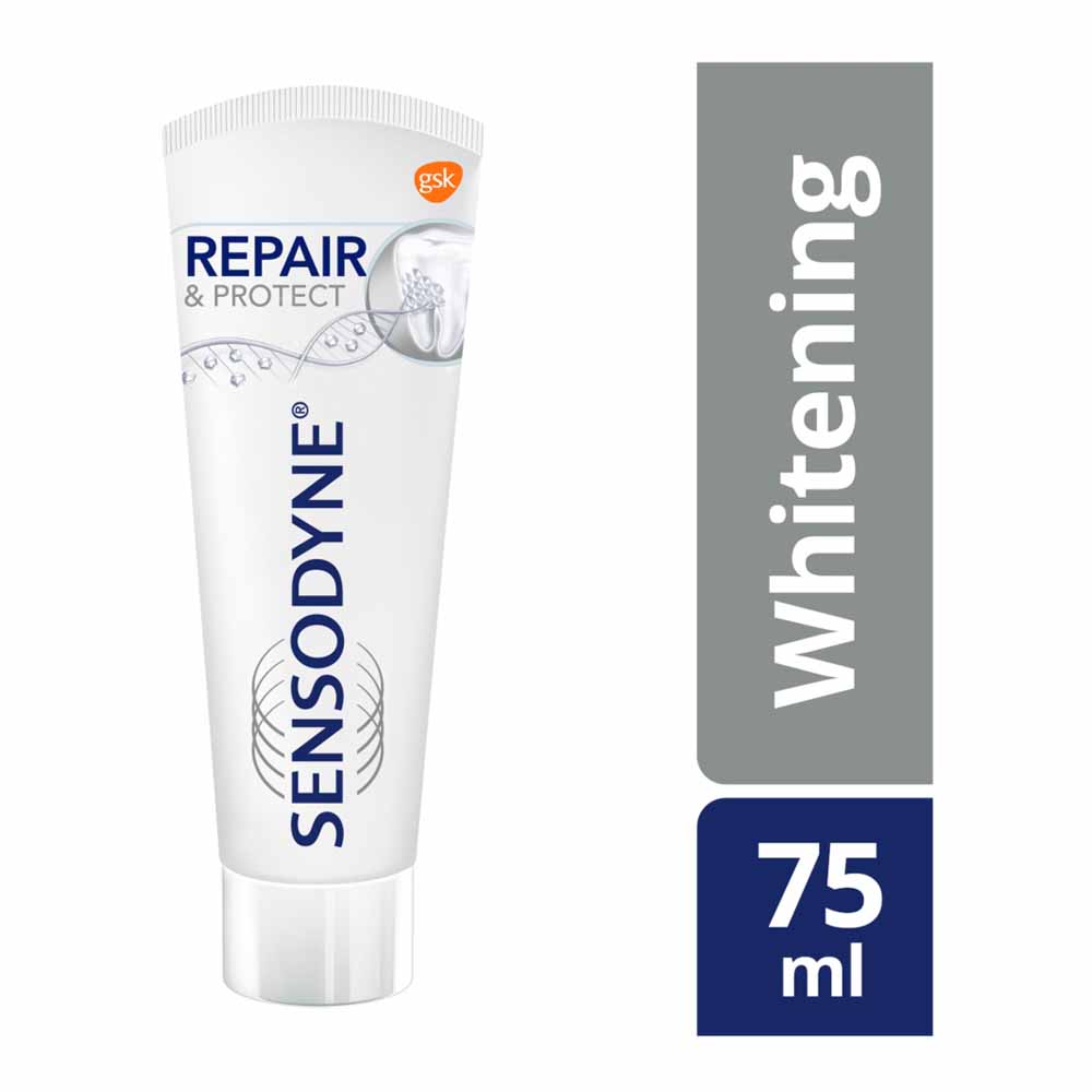 Sensodyne Repair and Protect Whitening Toothpaste 75ml | Wilko