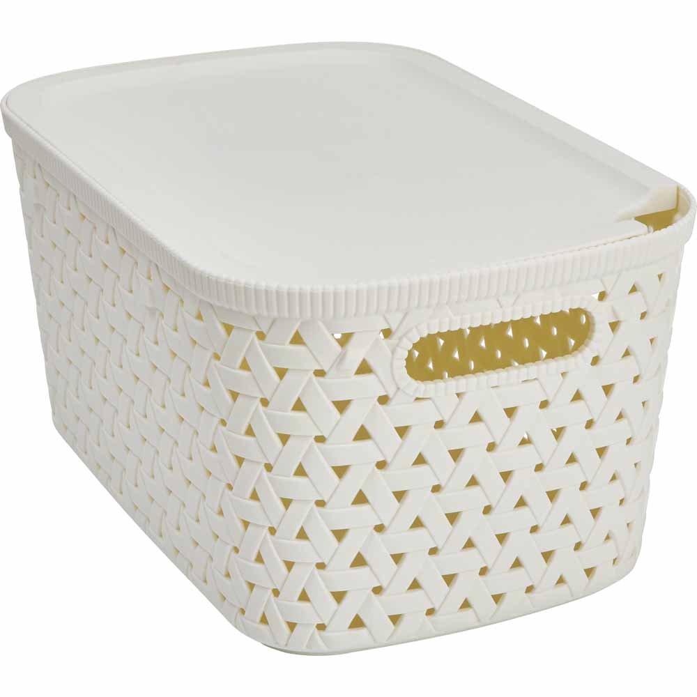 Wilko White Small Decorative Storage Box | Wilko