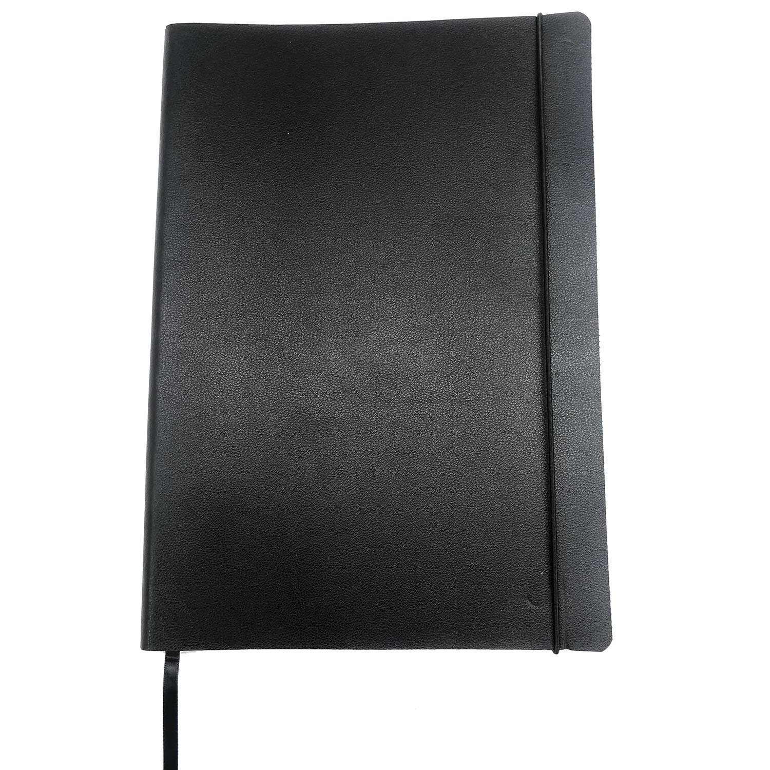 A6 Black Elastic Closure Notebook | Wilko