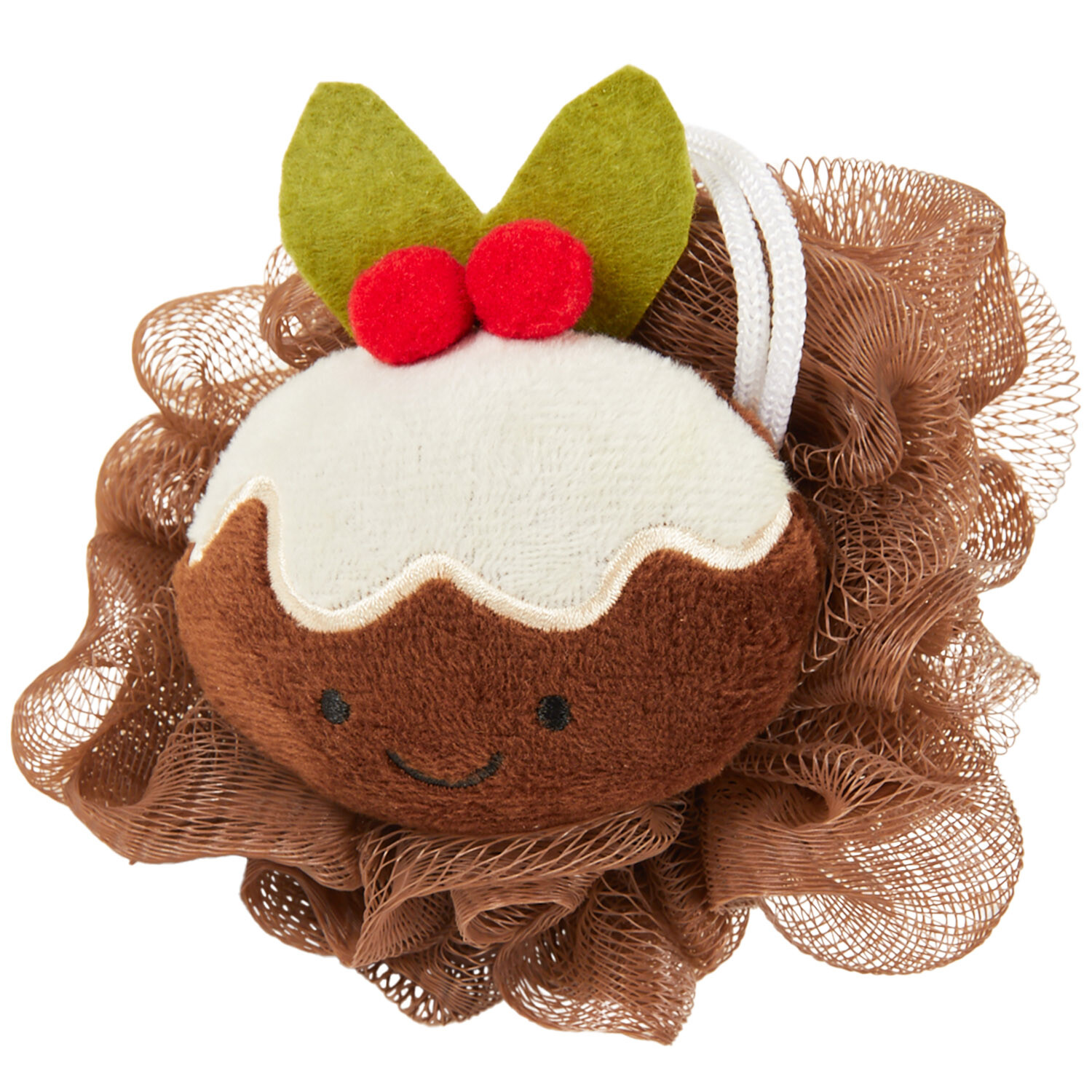 Christmas Pudding Puff - Brown | Wilko