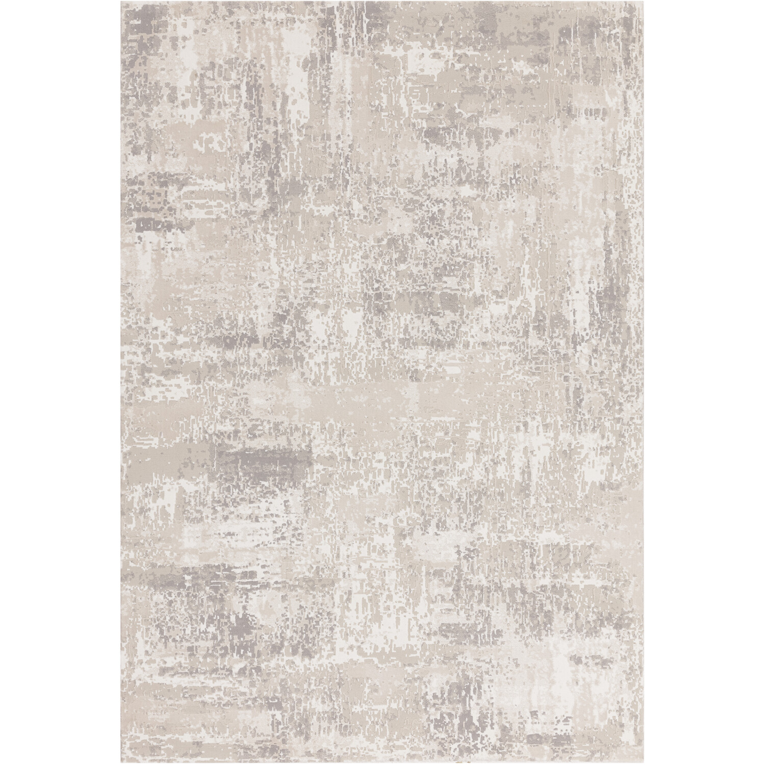 Grey Urban Texture Rug 140cm | Wilko
