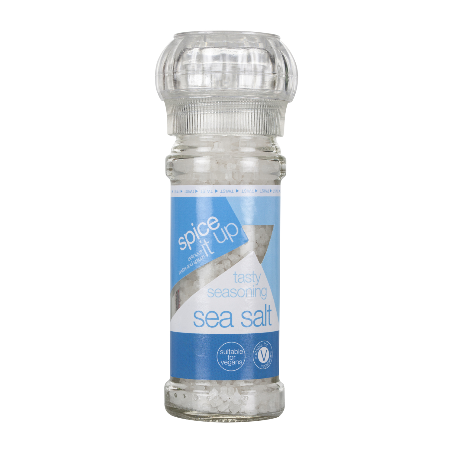 Sea Salt Grinder with Sea Salt | Wilko