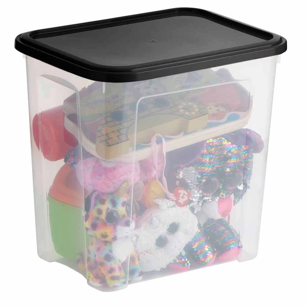 Wilko 30L Modular Storage Box with Lid | Wilko