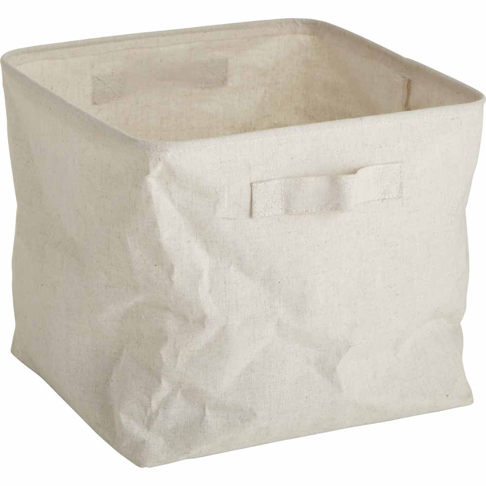 Wilko Large Polyester Basket | Wilko