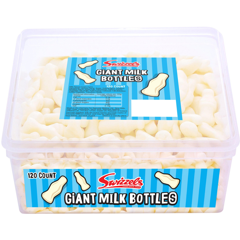 Swizzles Giant Milk Bottles 576g | Wilko