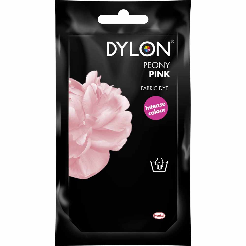 Dylon Peony Pink Hand Dye 50g | Wilko