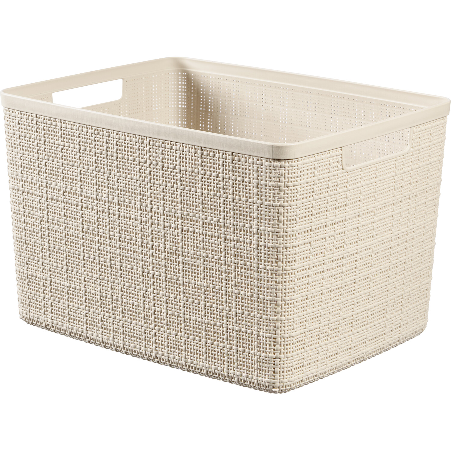Curver 20L Jute Basket | Wilko