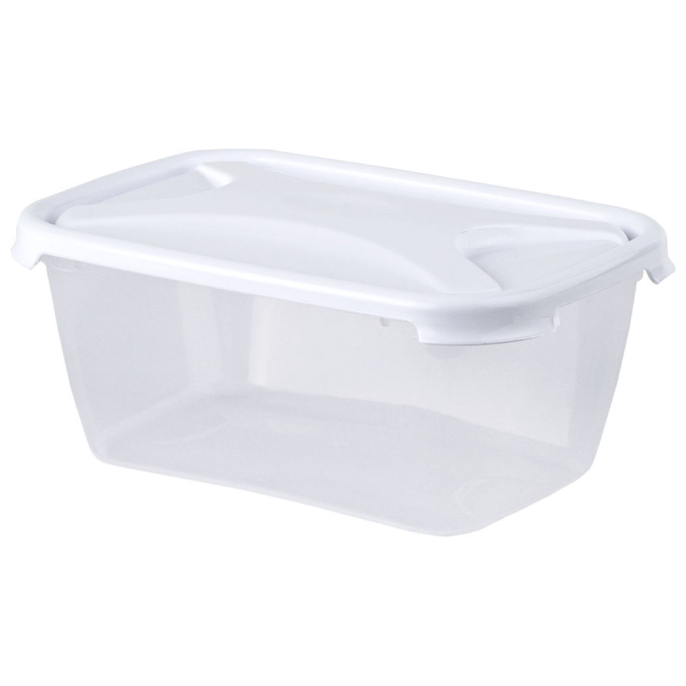 Wham 1.2L Rectangle Food Box and Lid | Wilko