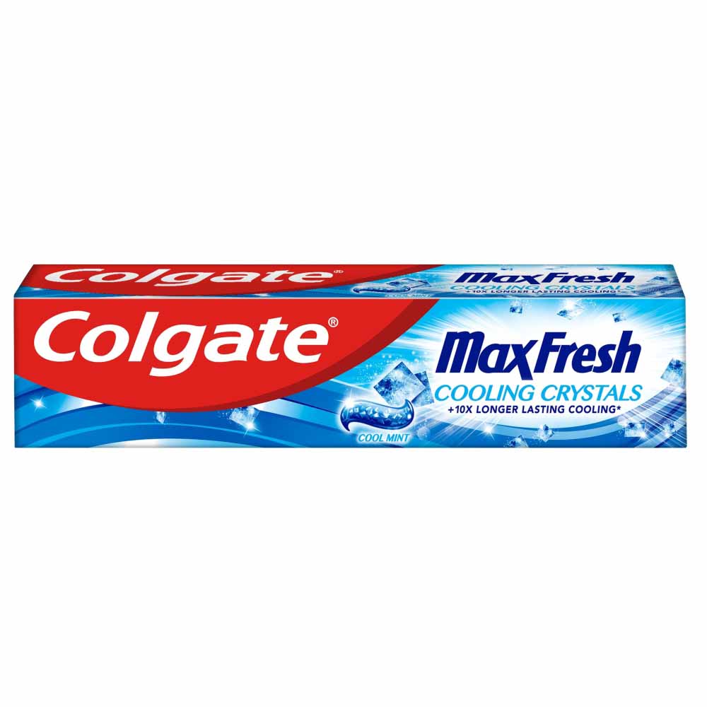 Colgate Max Fresh Cooling Crystals Toothpaste 125m | Wilko
