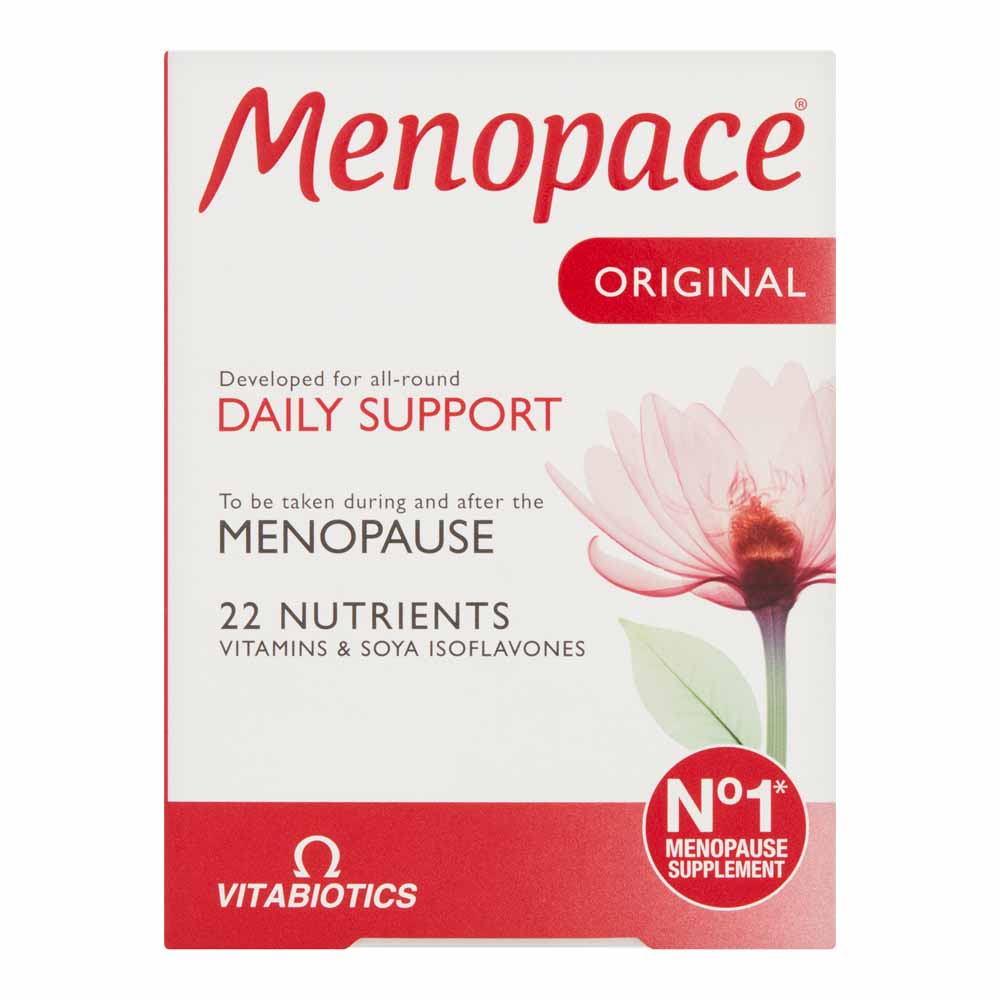 Vitabiotics Menopace Original Menopause Tablets 30 pack | Wilko