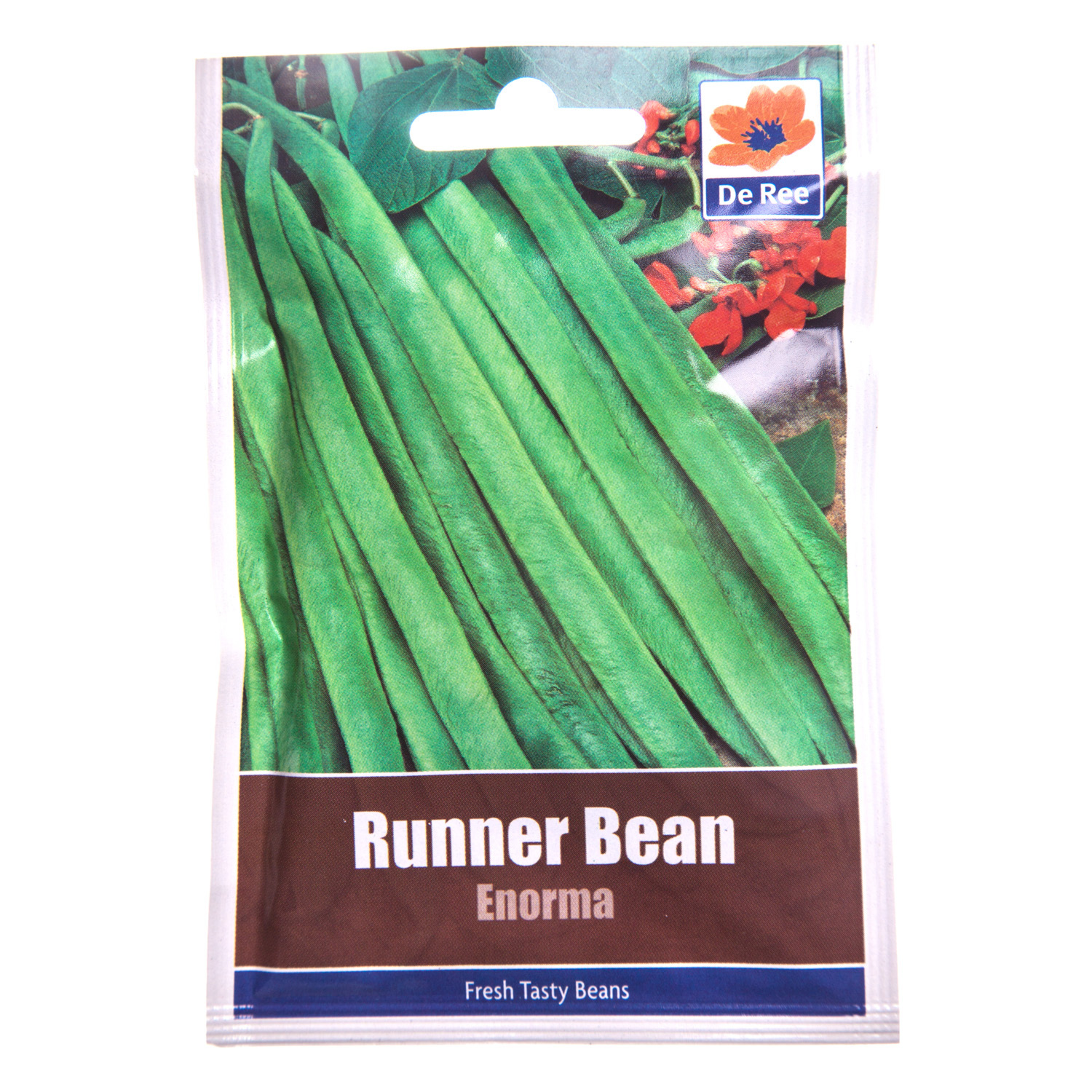Enorma Runner Bean Seed Packet - Green | Wilko