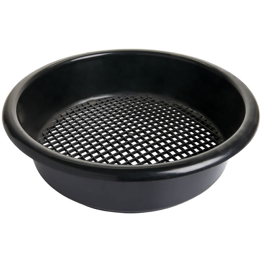 Wilko Plastic Garden Riddle Black | Wilko