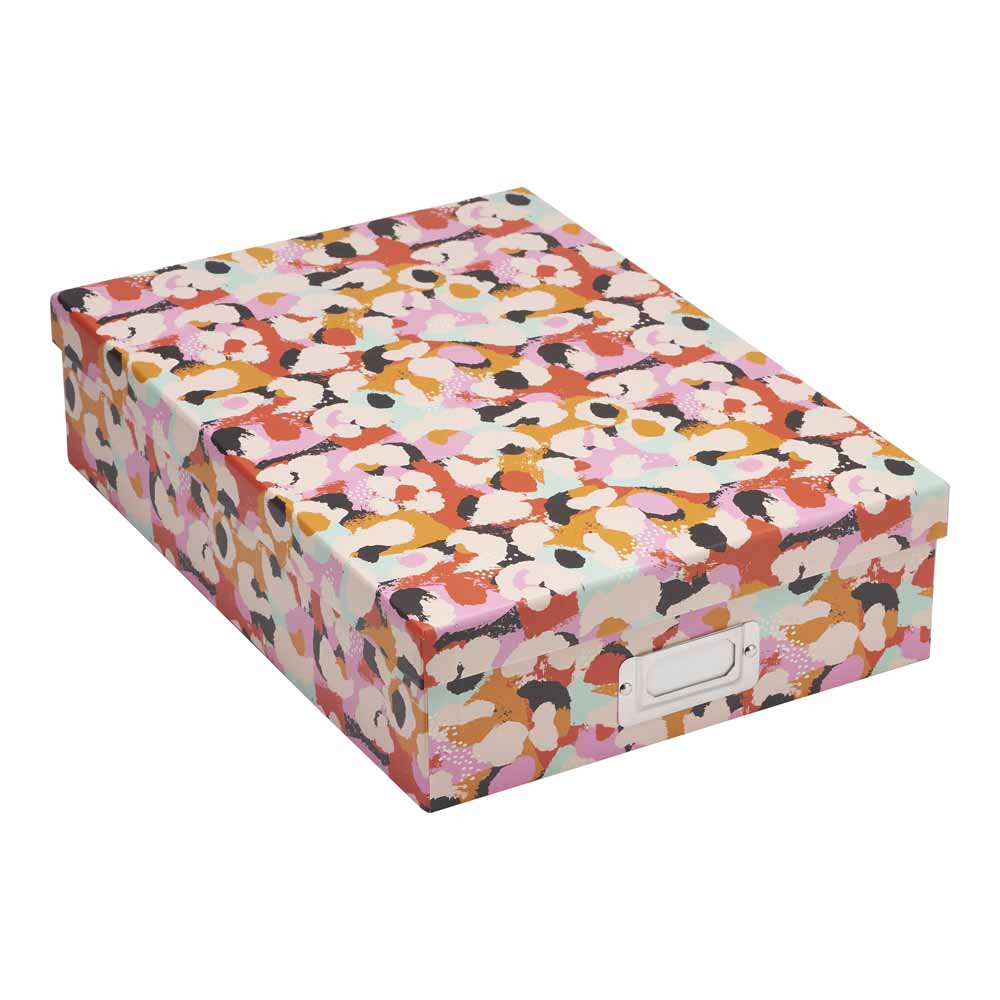 Wilko Newstalgia Storage Box with Lid A4 | Wilko