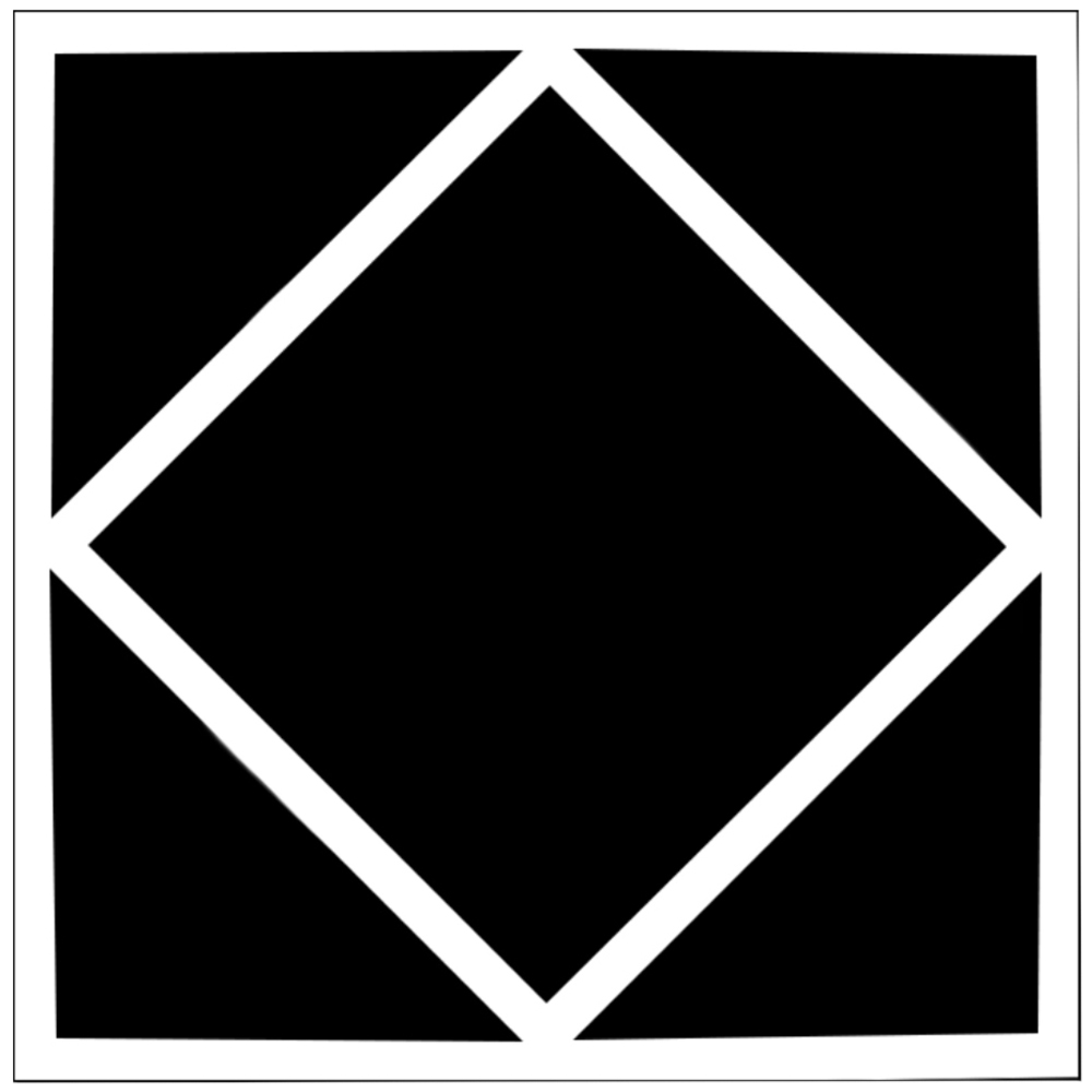 ENER-J 40W LED Diamond Ceiling Panel Light 6000K 60 x 60cm | Wilko