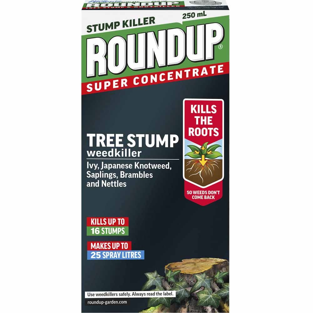 Roundup Super Concentrate Tree Stump and Root Killer 250ml | Wilko