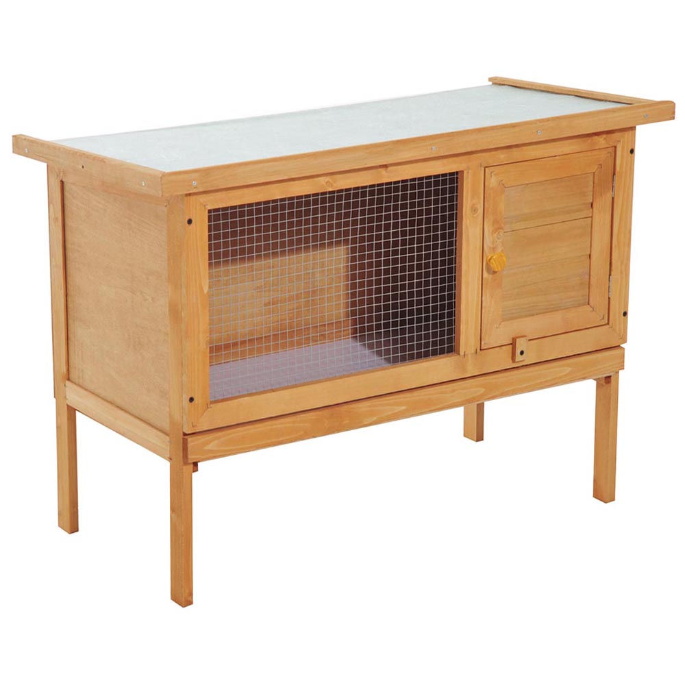 PawHut Wooden Pet Hutch Cage | Wilko