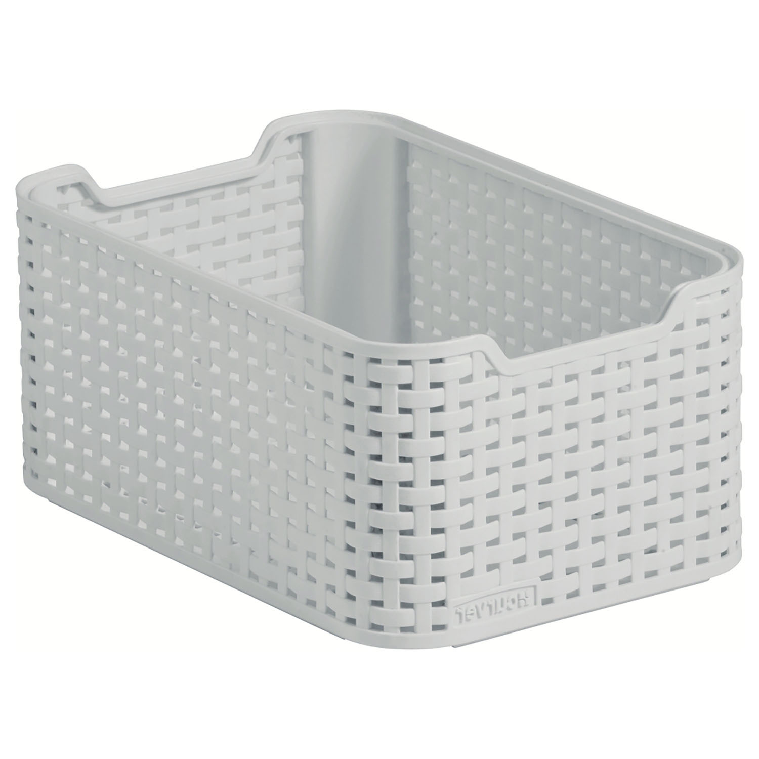 Curver Grey Storage Basket 6L | Wilko