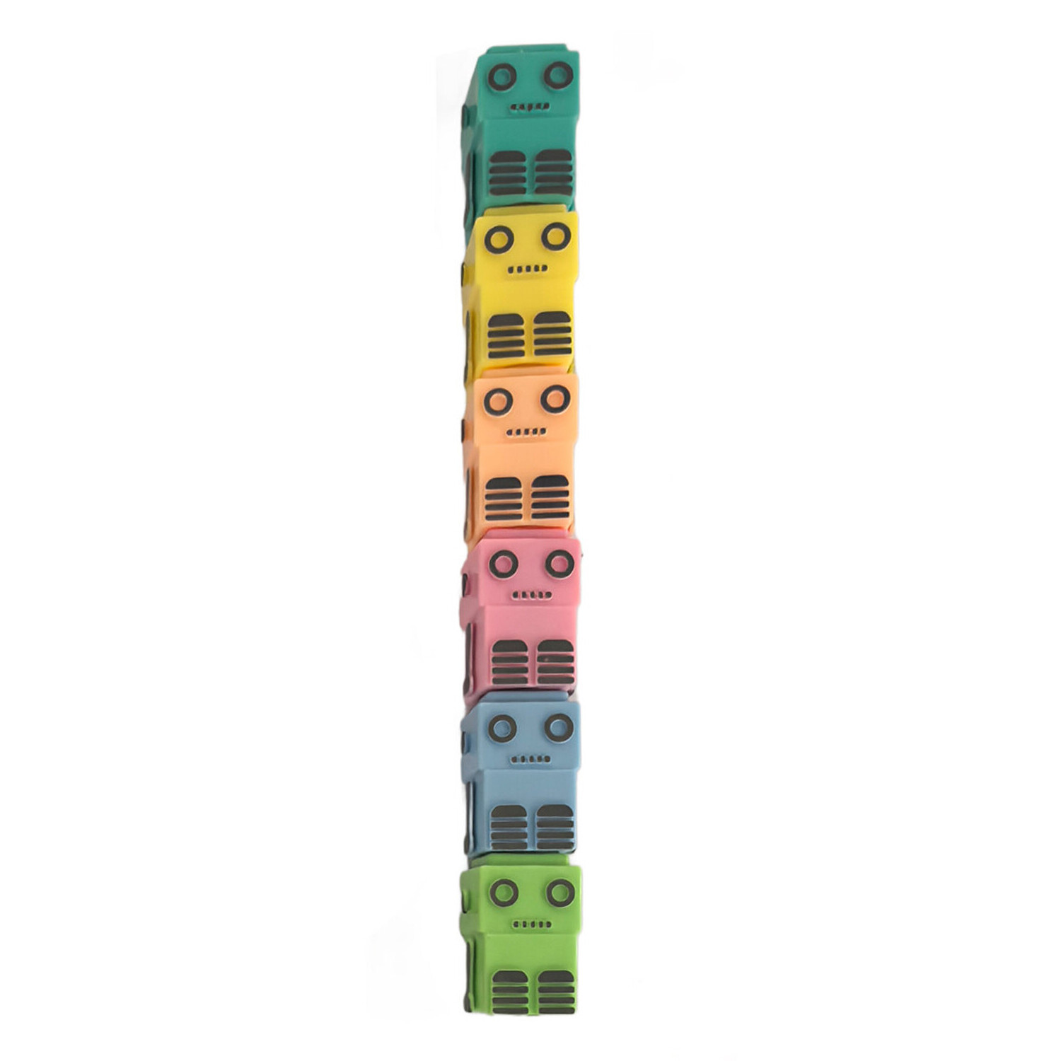 Robot Stackable Highlighters Pack - Multicolour | Wilko