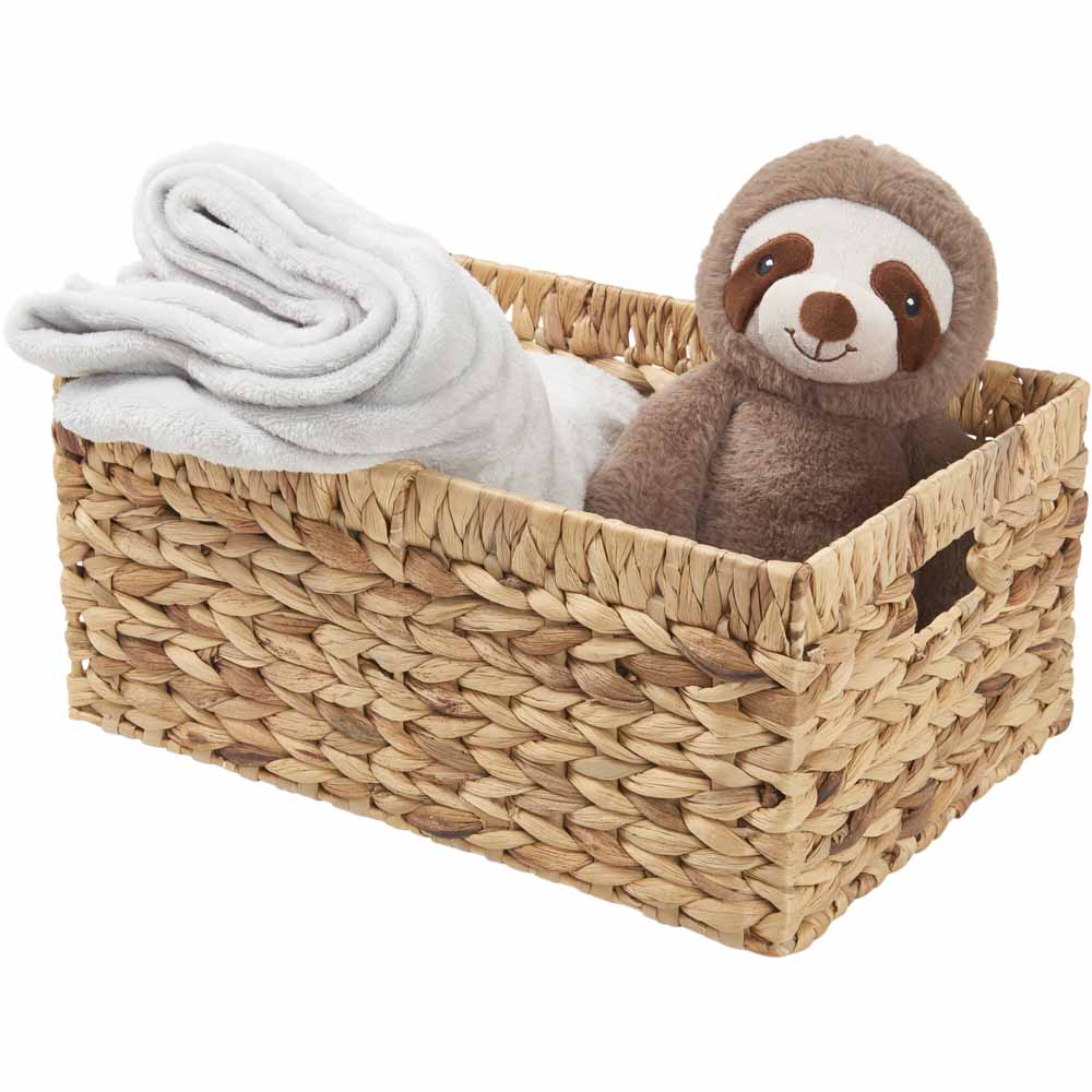 Wilko Large Water Hyacinth Basket | Wilko