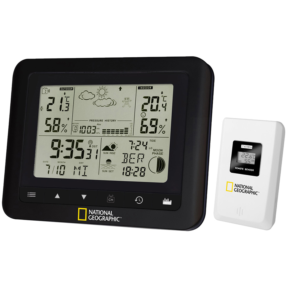 National Geographic Weather Station 14cm | Wilko