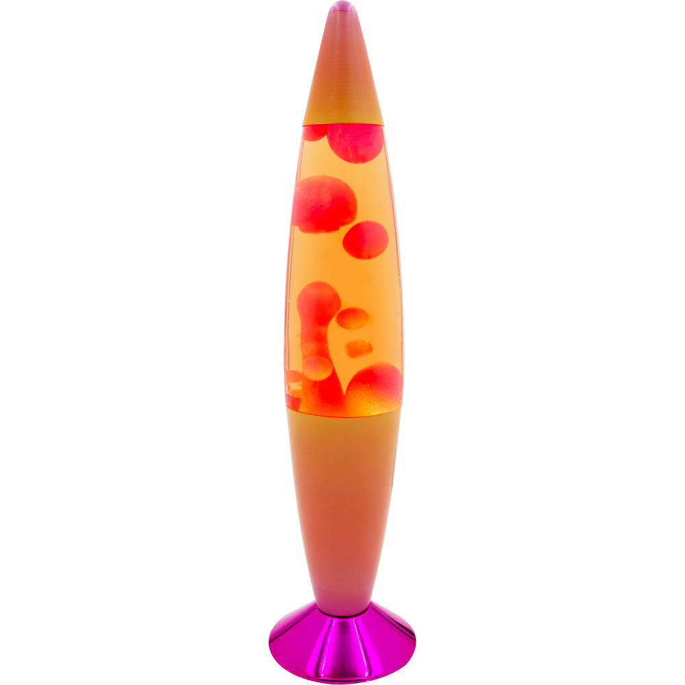 Global Gizmos Pink Ombre Lava Lamp 16 inch | Wilko