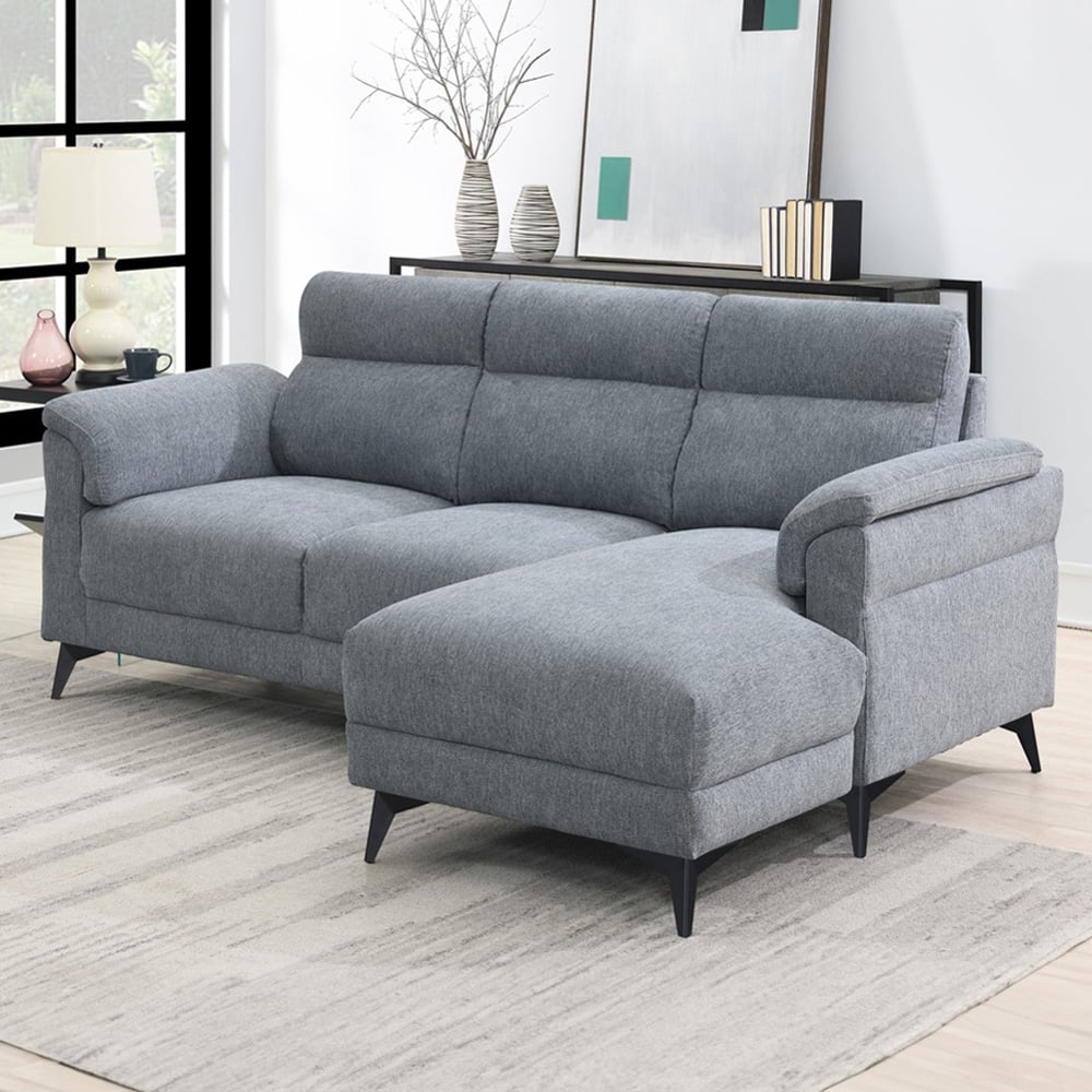 Brooklyn Roxy 3 Seater Right Hand Chaise Sofa | Wilko