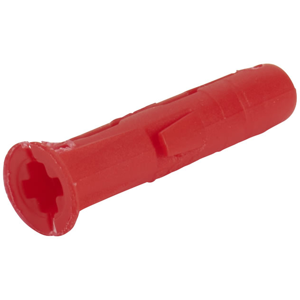 Rawlplug 6 x 28mm Red Universal Plug 96 Pack | Wilko