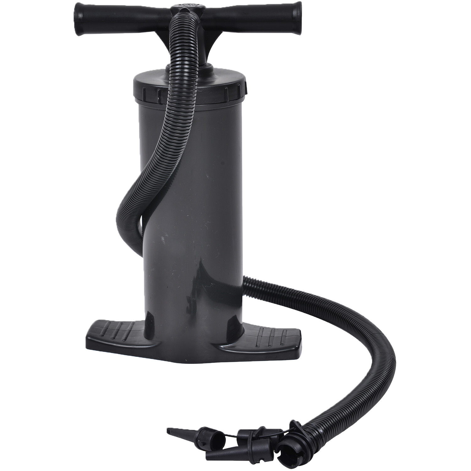 Double Action Hand Pump - Black | Wilko