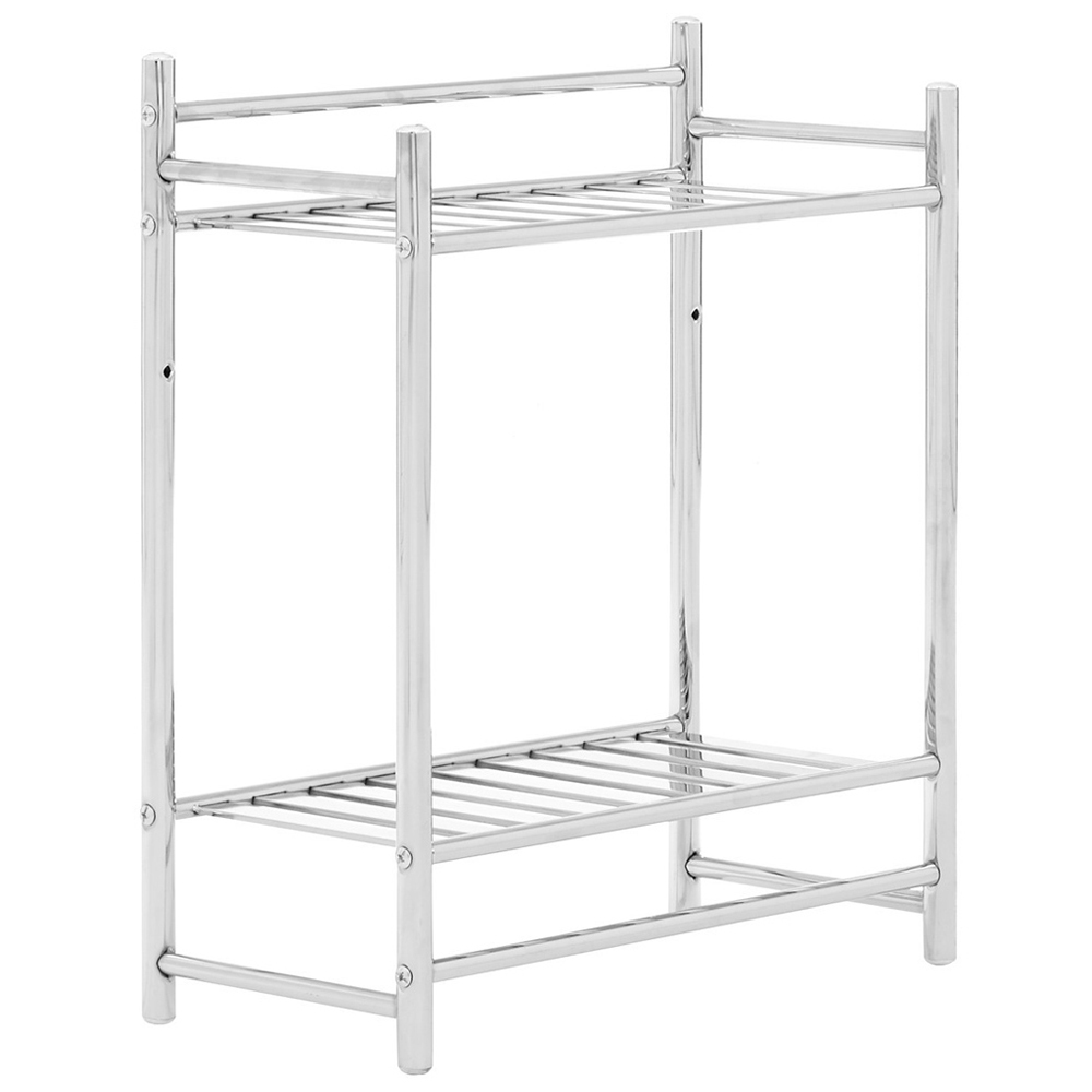Premier Housewares 2 Tier Wall Mount Towel Shelves | Wilko