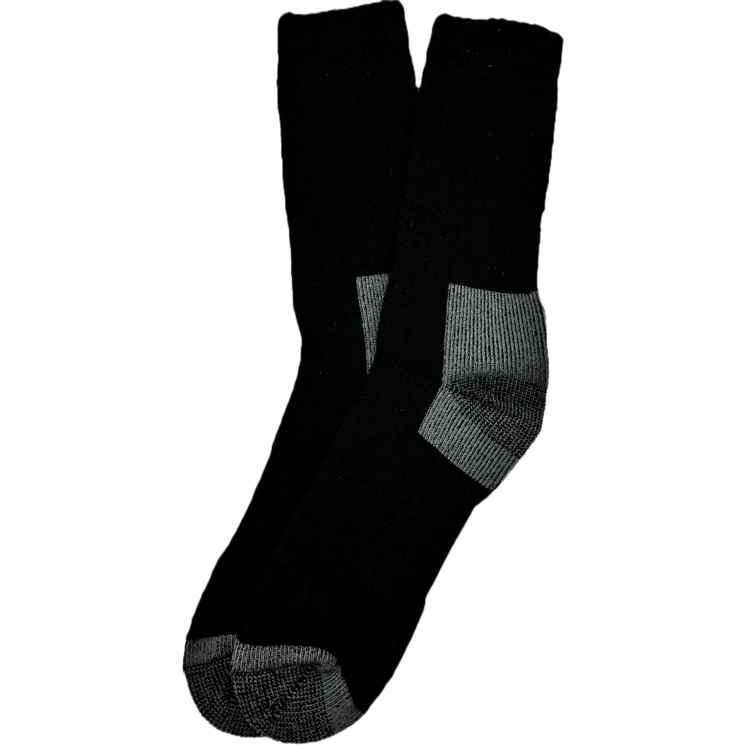 Worker Socks - Black and Grey | Wilko
