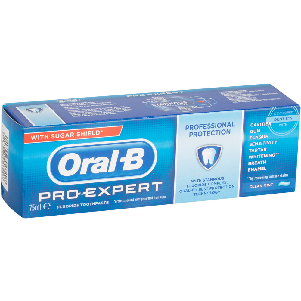 Oral-B Pro-Expert Professional Protection Toothpaste 75ml | Wilko