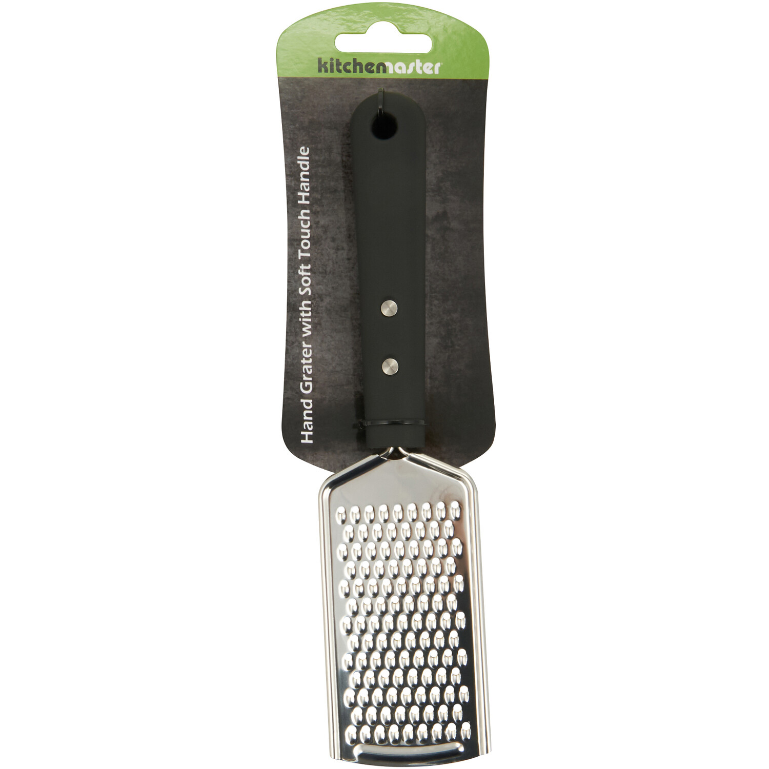 Kitchenmaster Hand Grater - Black | Wilko