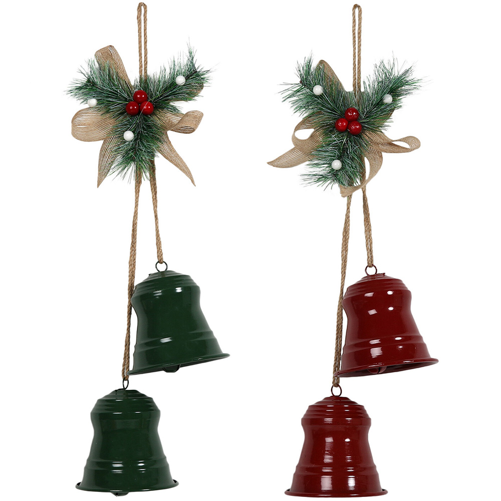 Giant Traditional Bells Hanging Christmas Decoration | Wilko