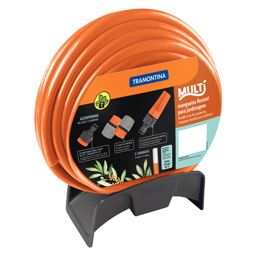 Tramontina 30m Flex Garden Hose | Wilko