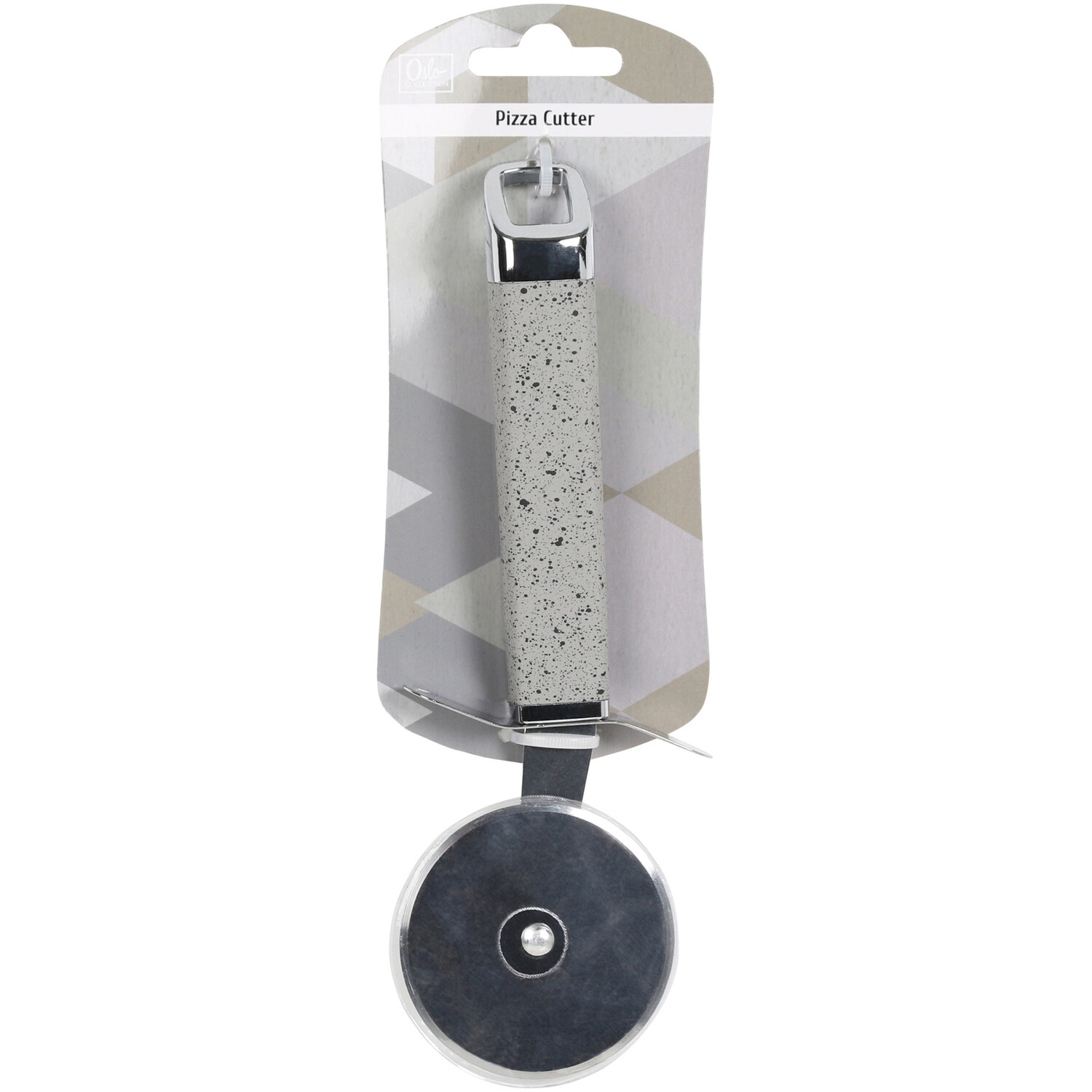 Oslo Pizza Cutter - Grey | Wilko