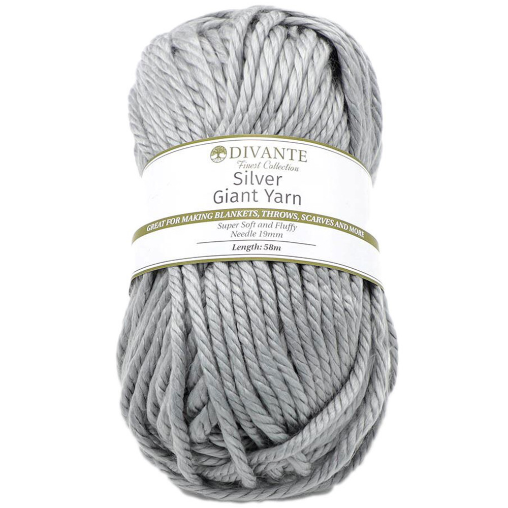 Divante Silver Giant Yarn | Wilko