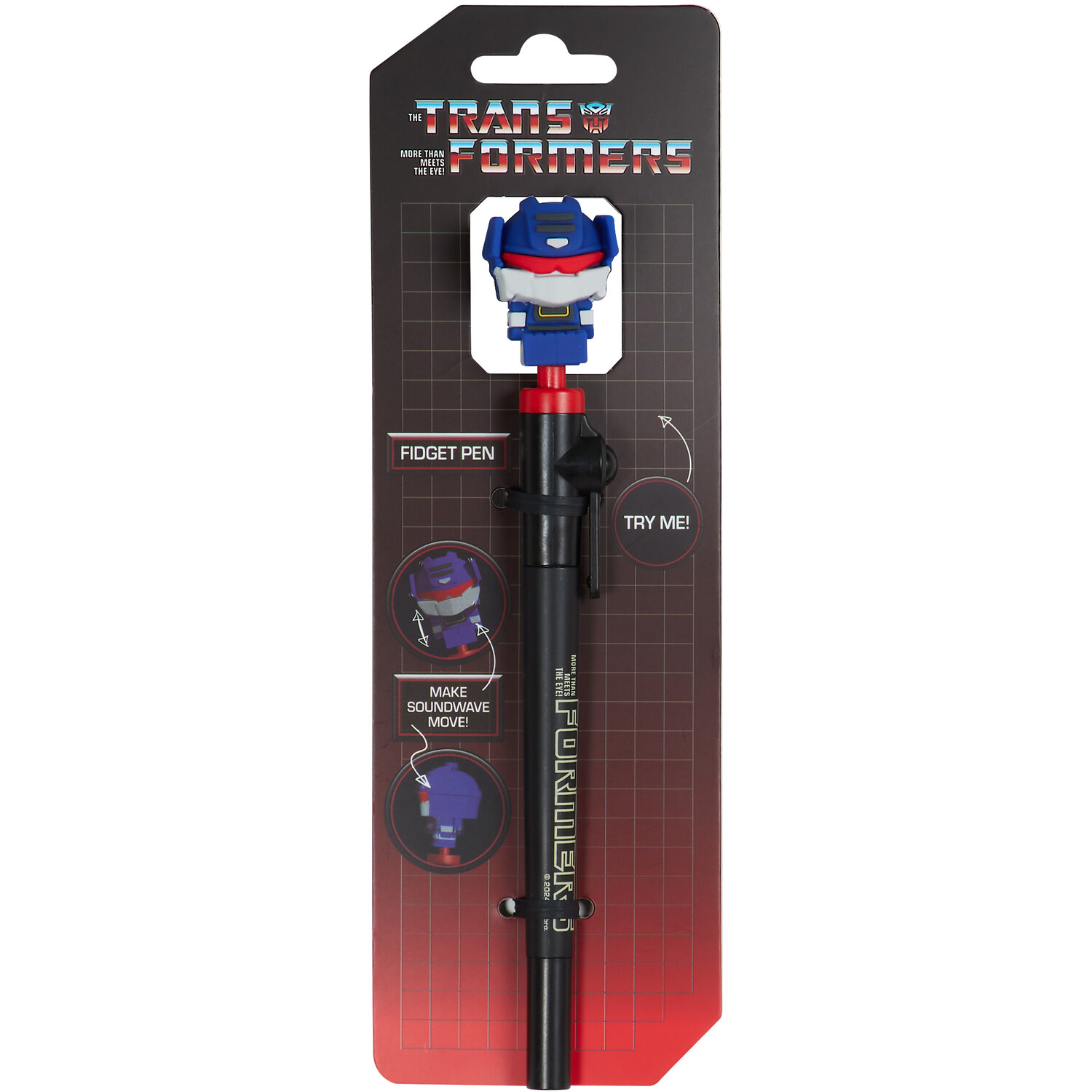 Transformers Spinner Pen | Wilko