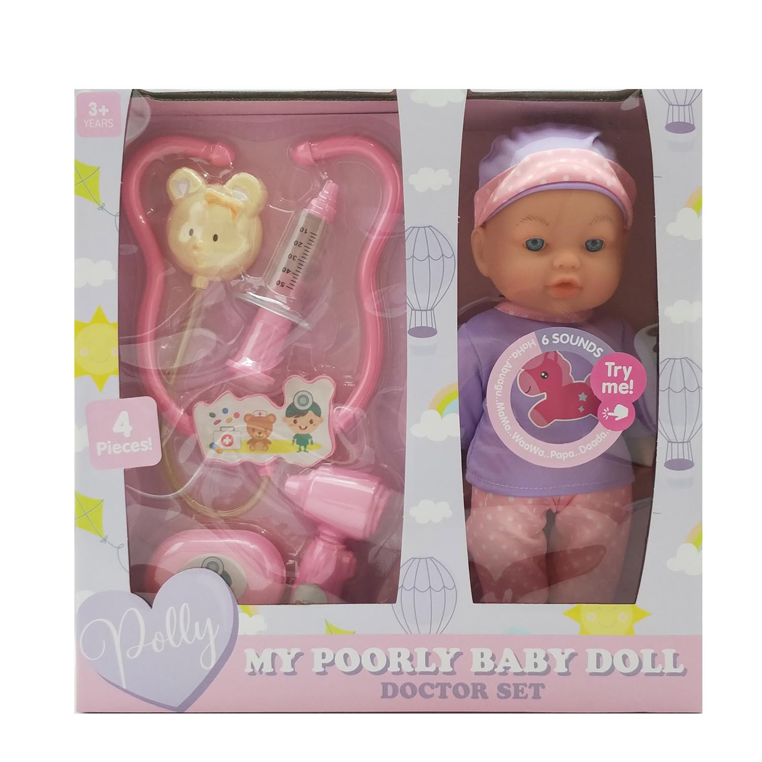My Poorly Baby Doll Doctor Set | Wilko