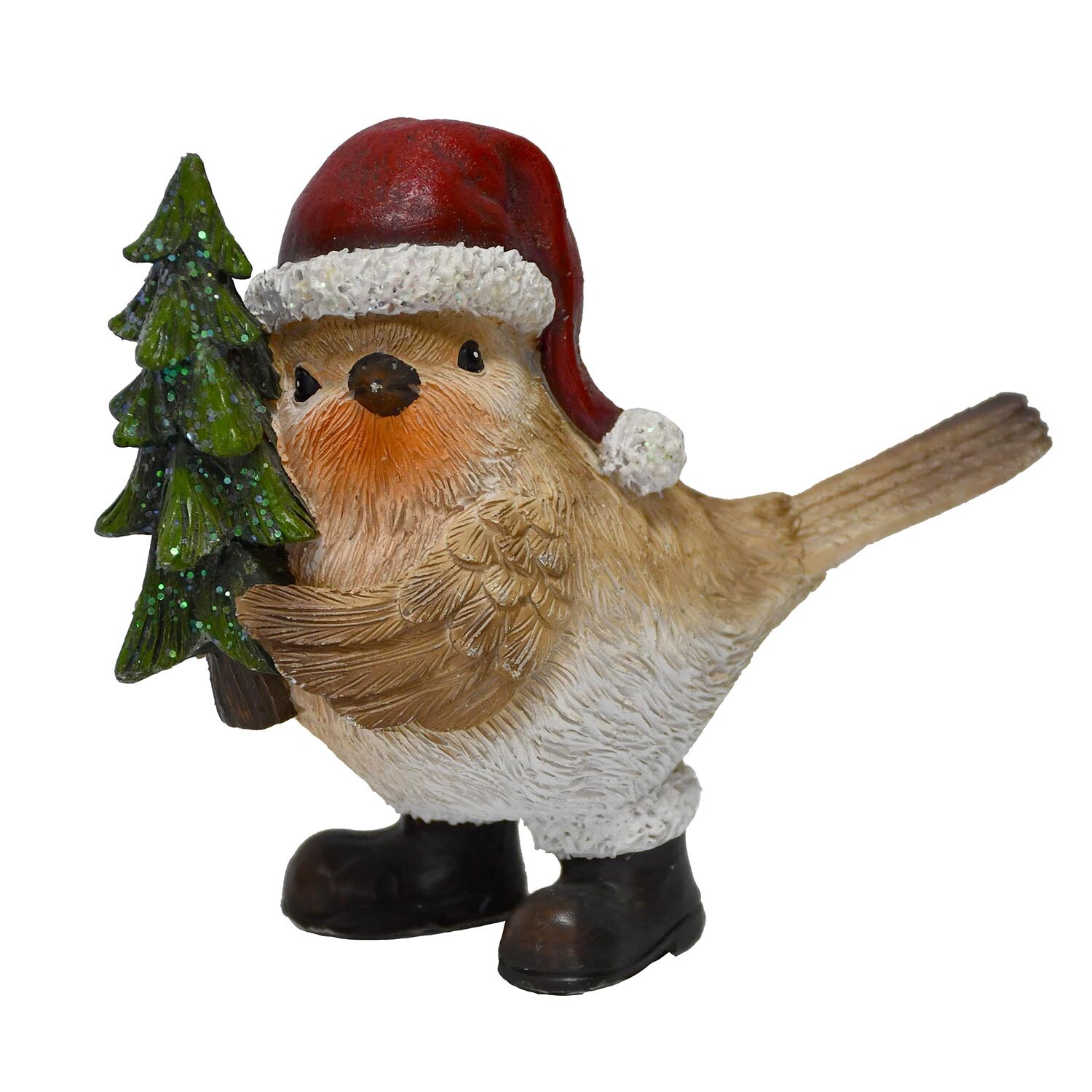 Standing Christmas Robin Ornament | Wilko