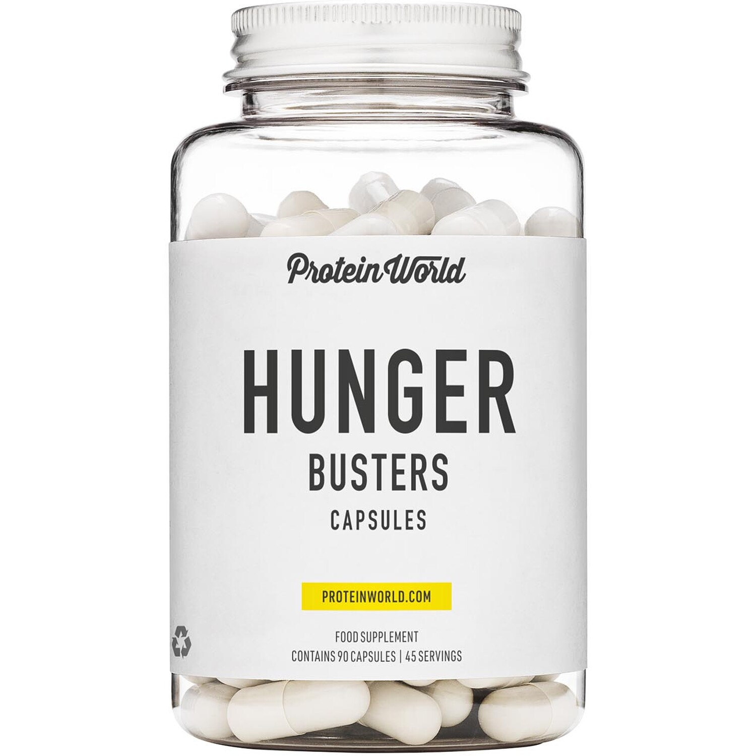 Pack of 90 Hunger Buster Capsules - White | Wilko