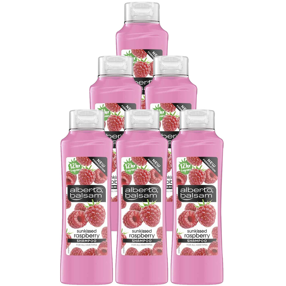 Alberto Balsam Sunkissed Raspberry Shampoo 350ml Case of 6 | Wilko
