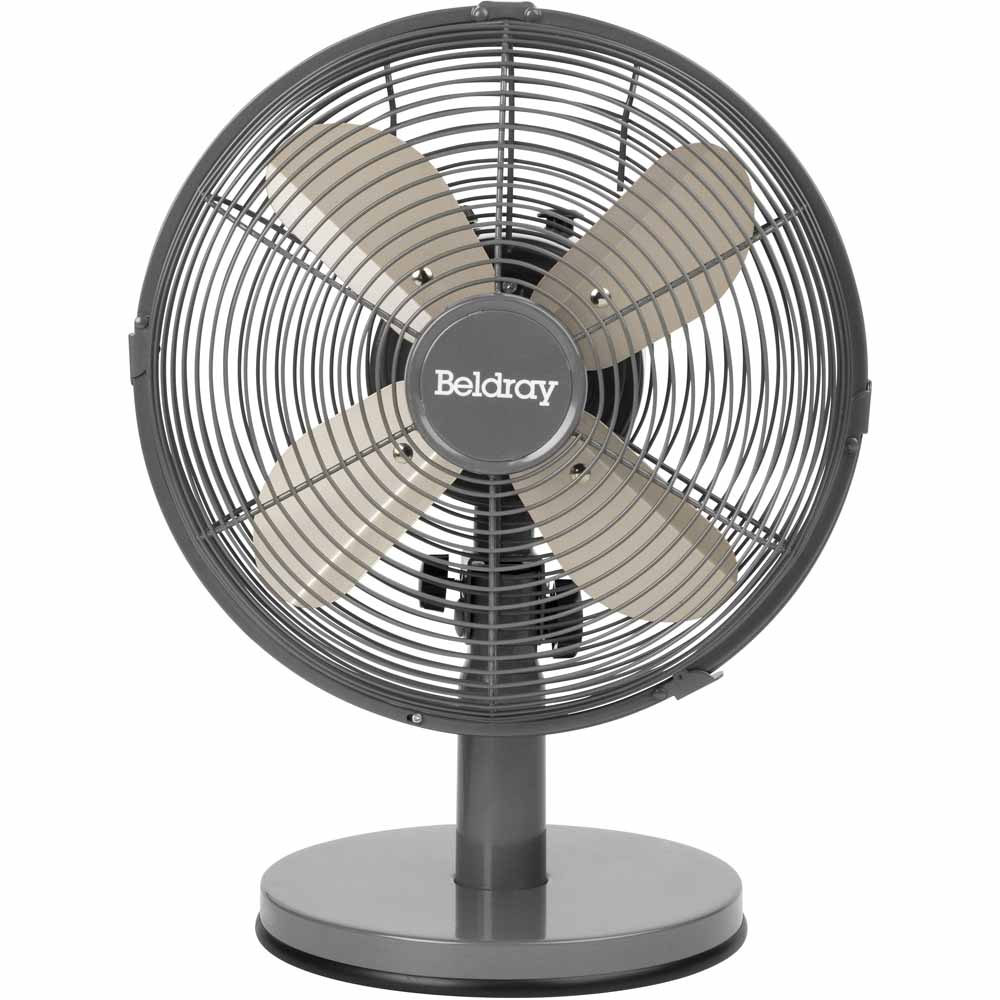 Beldray 10inch Platinum Desk Fan | Wilko