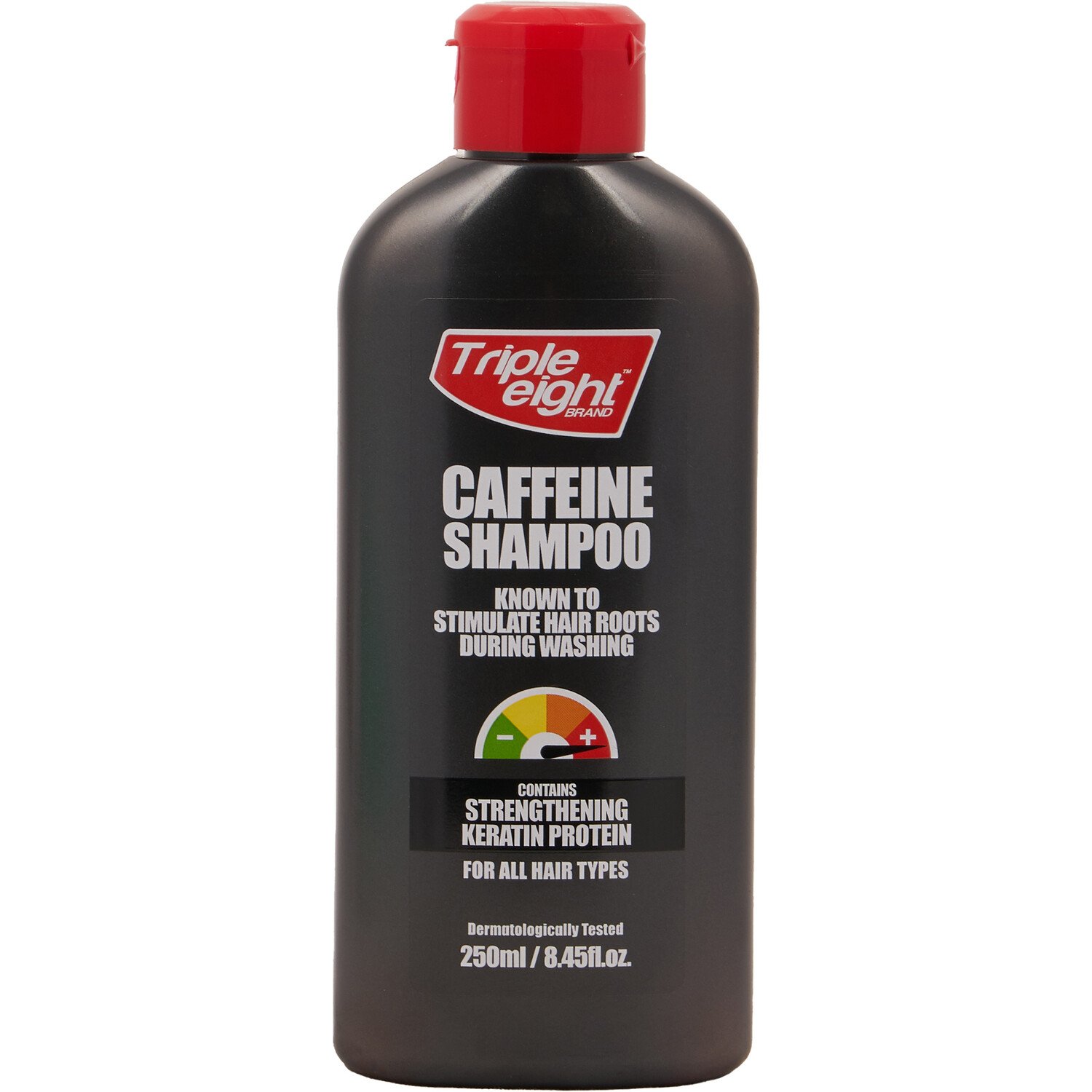 Caffeine Shampoo 250ml - Black | Wilko