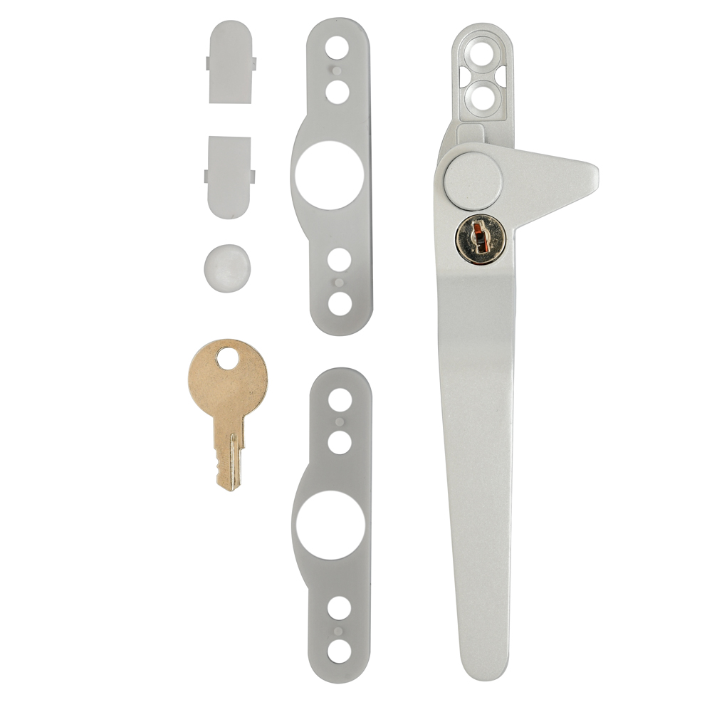 VERSA Satin Chrome Cockspur Left Hand Window Handle | Wilko